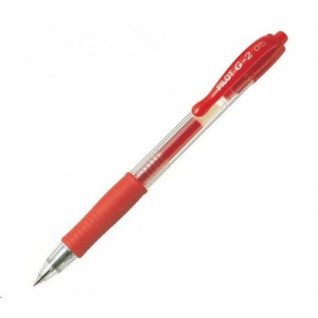 Pilot Pen BL-G2.05 Retractable 0.5mm - Red