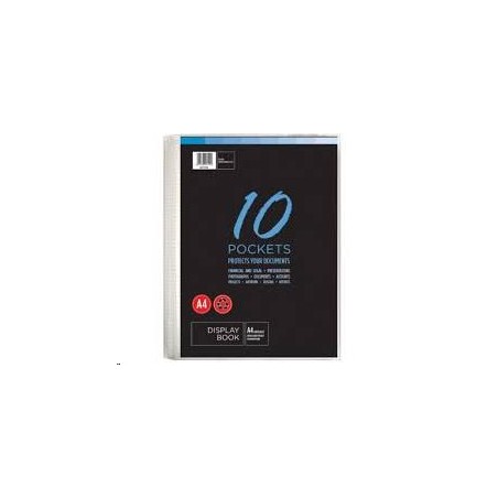 Croxley Display Book ( Flip file )10 Pocket A4