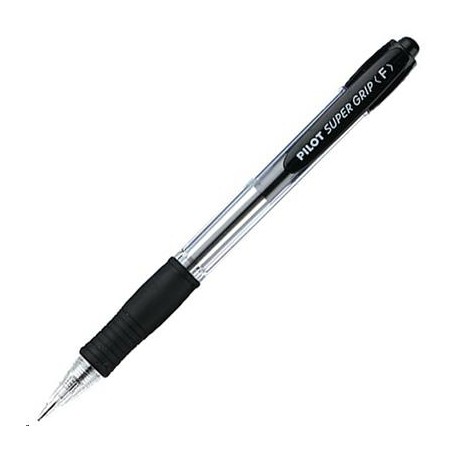 Pilot Pen Supergrip Fine Black 0.7