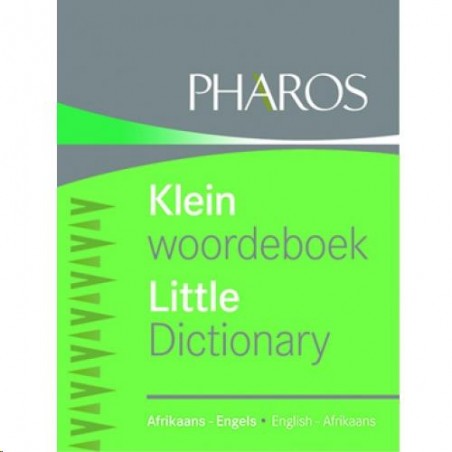 Pharos Dictionary Klein Woorde Boek Afrikaans Engels