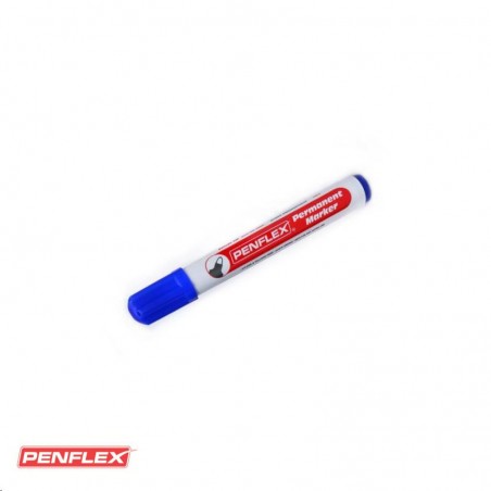 Penflex Marker Permanent Bullet Blue