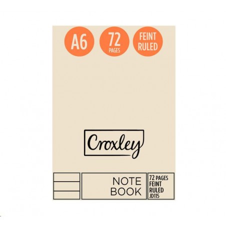Croxley Notebook JD115 - A6 -72p