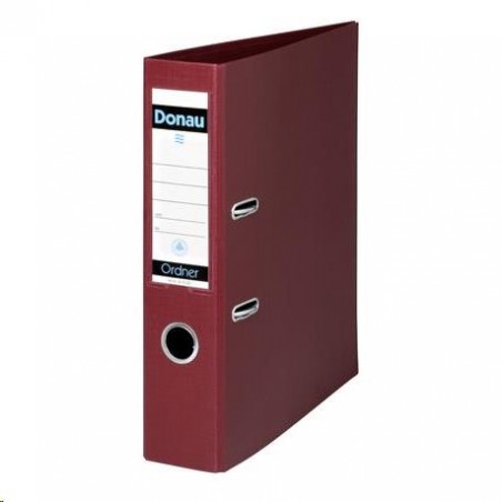 Donau File Lever Arch A4 75mm PVC Burgundy 3970