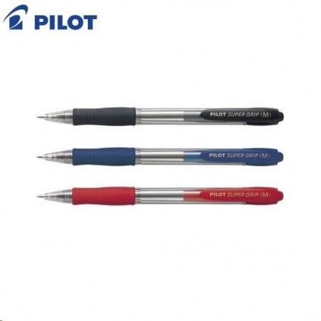 Pilot Pen BPGP-10R Supergrip Medium - Red